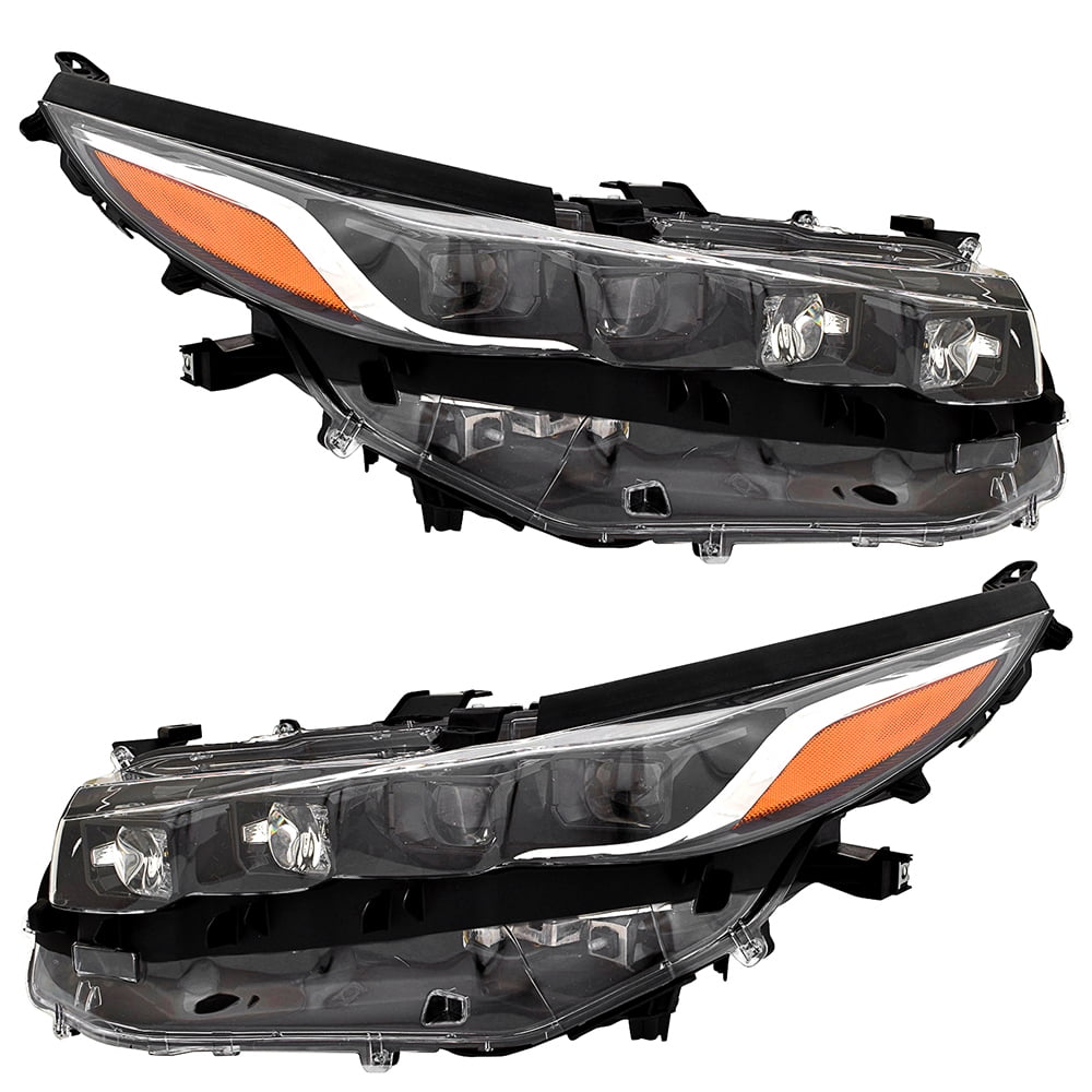 New Pair Of Led Headlights Compatible With Toyota Prius Prime Premium ...