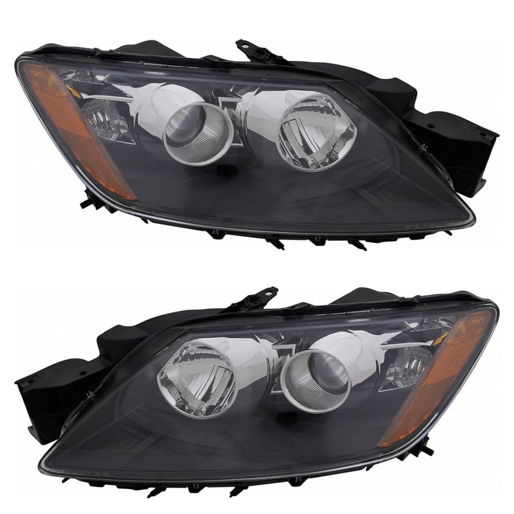 New Pair Of Halogen Headlights Compatible With Mazda CX-7 GX SV GT ...