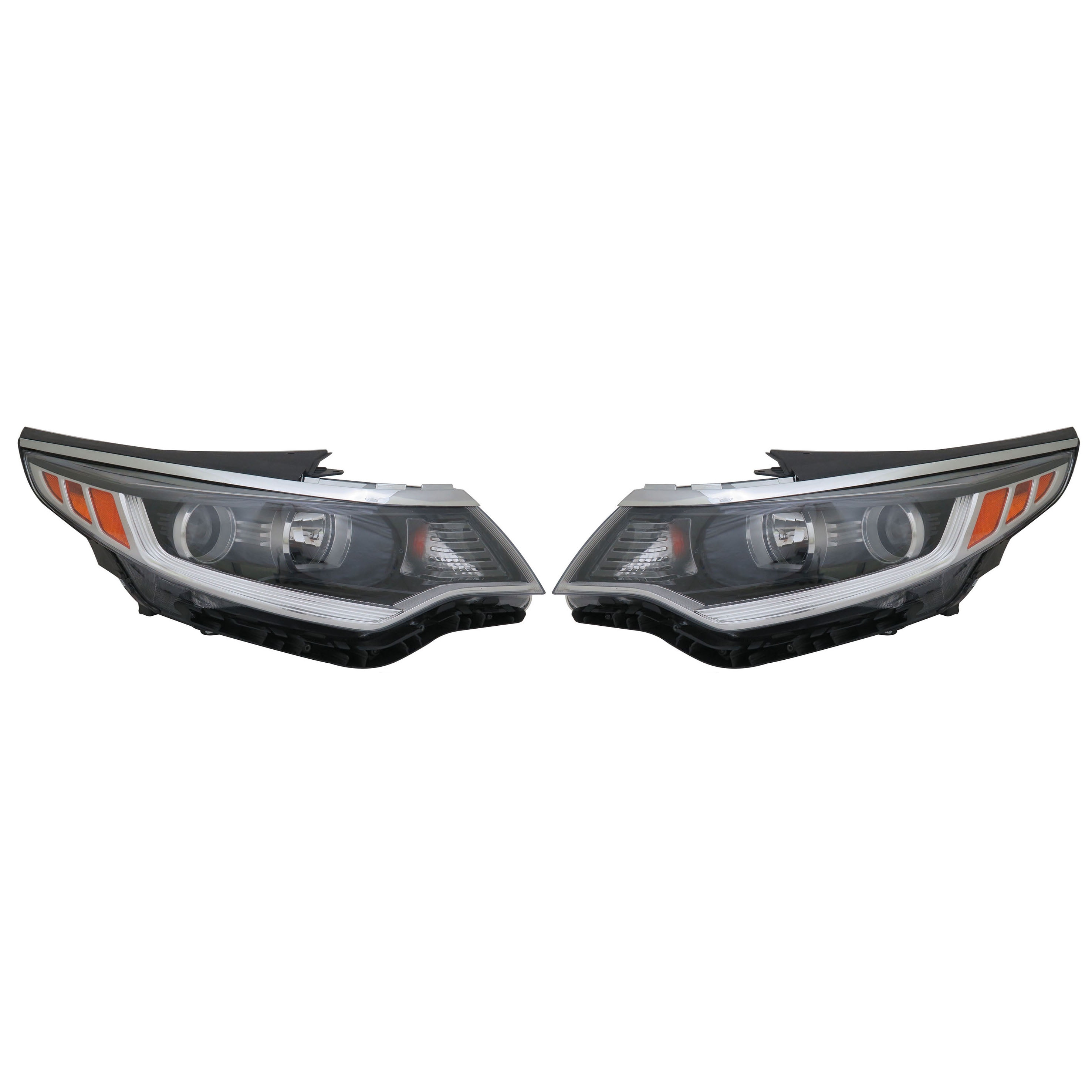 New Pair Of Head Lights Fits Kia Optima Lx 2016 2017 2018 92101D5000 ...