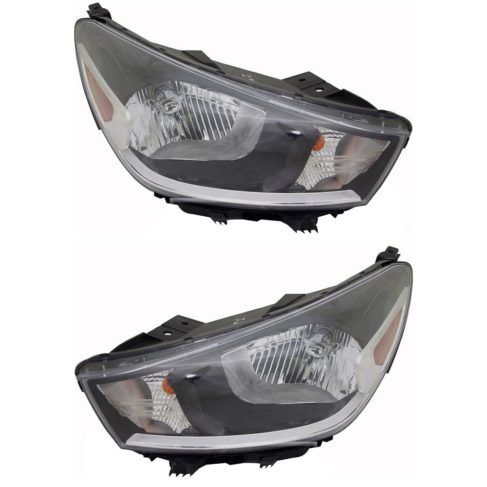 New Pair Of Headlight Fits Kia Rio Ex Sedan1.6L 2018-2020 92102H9000 ...