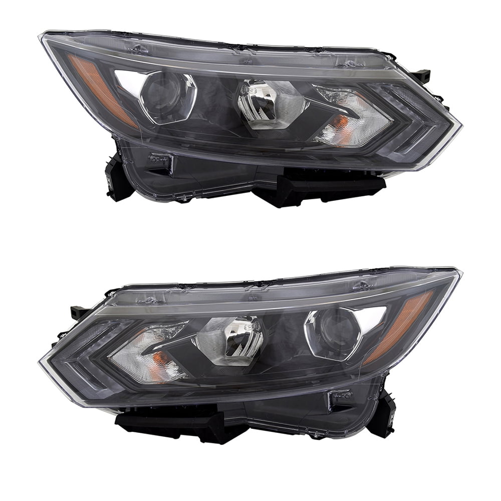 New Pair Of Headlights Compatible With Nissan Rogue Sport S Utility SL ...