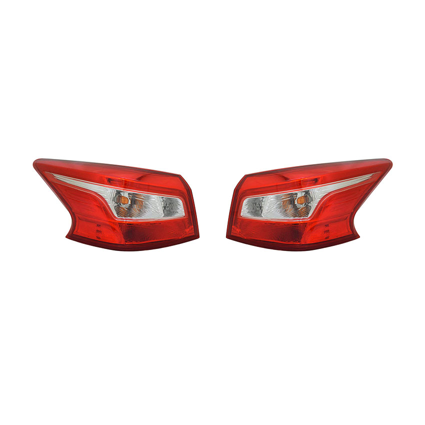 New Pair Of Tail Lights For Nissan Sentra 1.8L 2016-2018 26550-3Yu0A ...