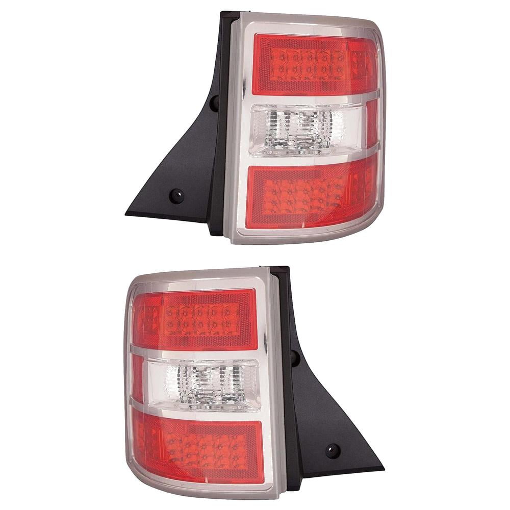 LED Tail Light Assembly Right Left Pair Compatible with 2012-2019 Ford ...