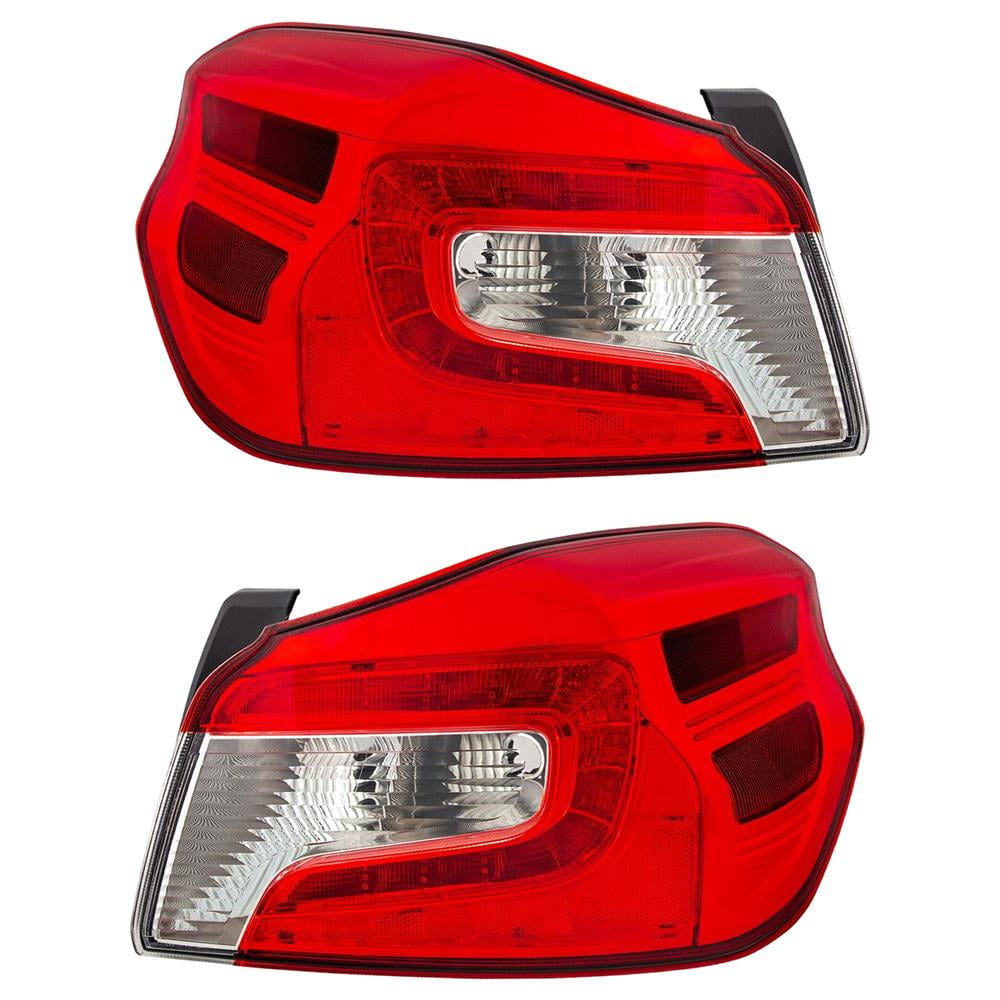 New Pair of Tail Lights Compatible With Subaru WRX STI WRX 2015 2016 ...