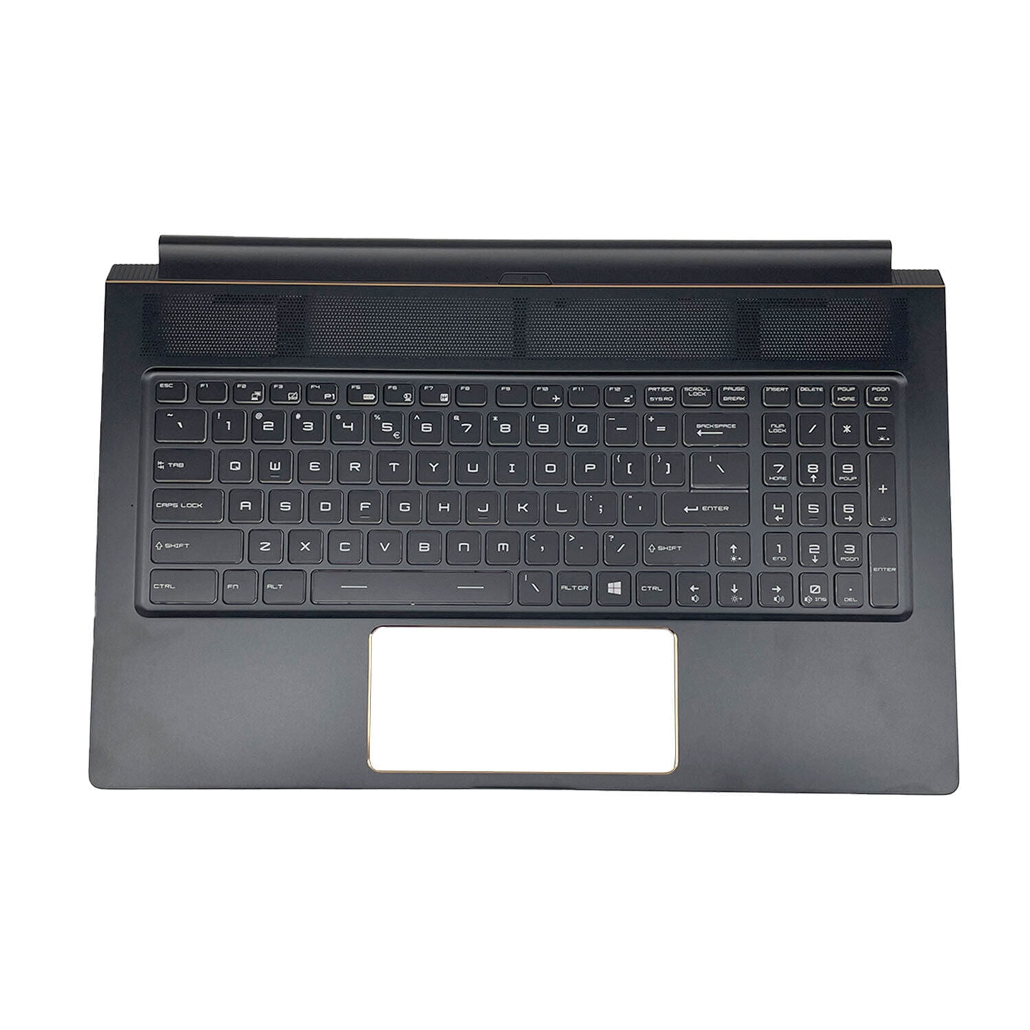 New Palmrest Colorful Backlit Keyboard For MSI GS75 WS75 MS-17G1 MS ...