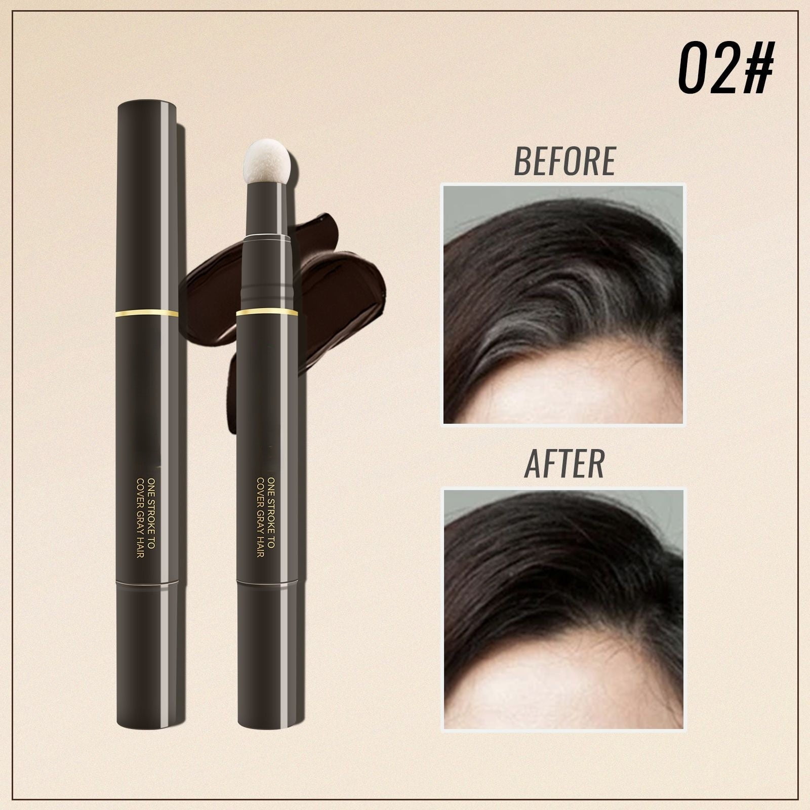 New！ Partial Color Filling Hair Dye Disposable Color Filling Pen 3 ...