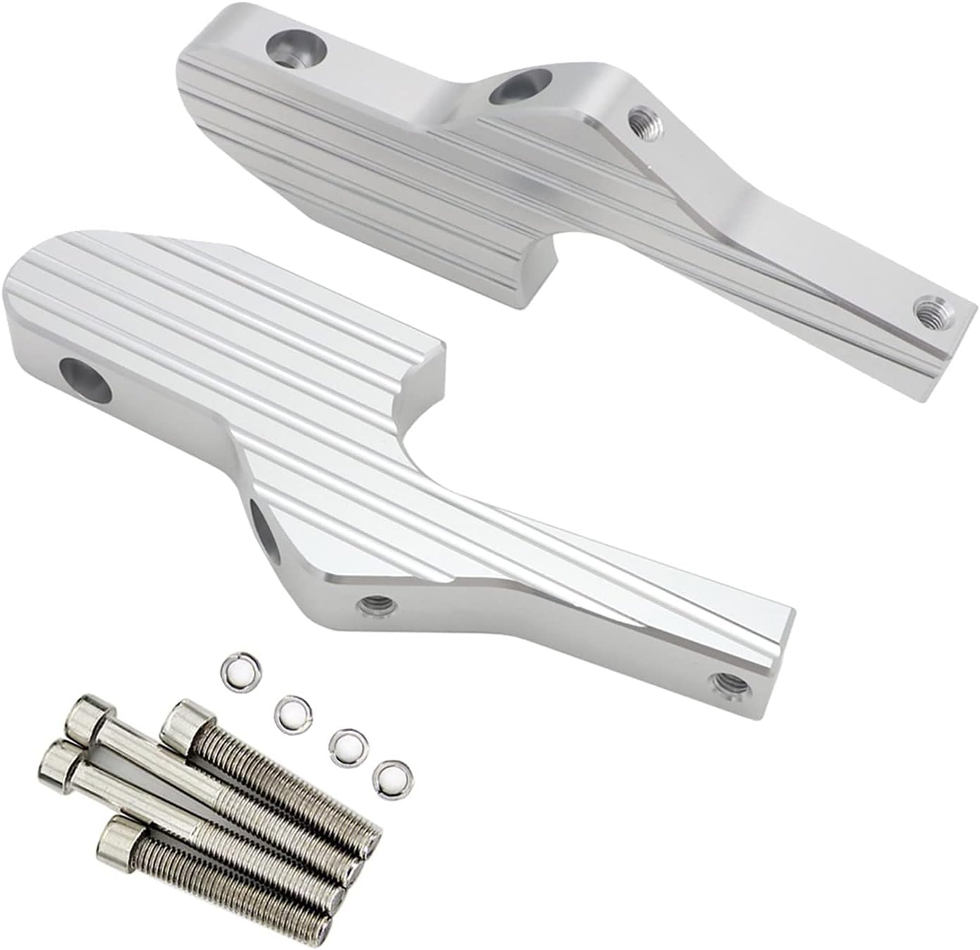 New Passenger Foot Peg Extensions Extended Footpegs Fit for Vespa GT ...