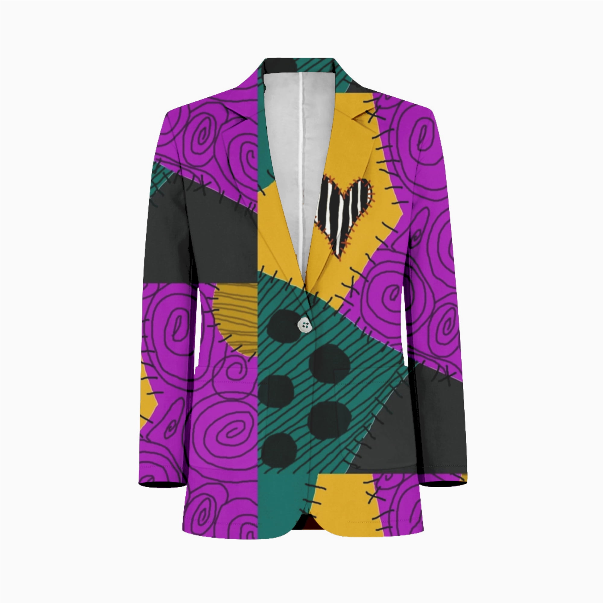 New Patch Mens Suits Shawl Collar Slim Fit Suit Mens Groom Jacket ...