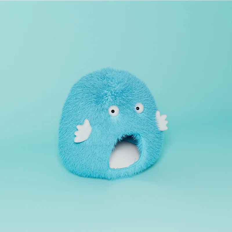 New Pet Bed Winter Warm Cat Nest Plush Monster Pet Villa Detachable ...