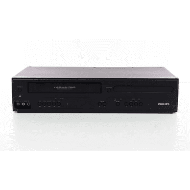 Philips DVP3345V All-in-One DVD/VCR Player Combo - Plays VHS & DVDs (New) - Walmart.com