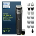 Philips Norelco Multigroom 5000, 18 Piece Trimmer for Beard, Hair, Body ...