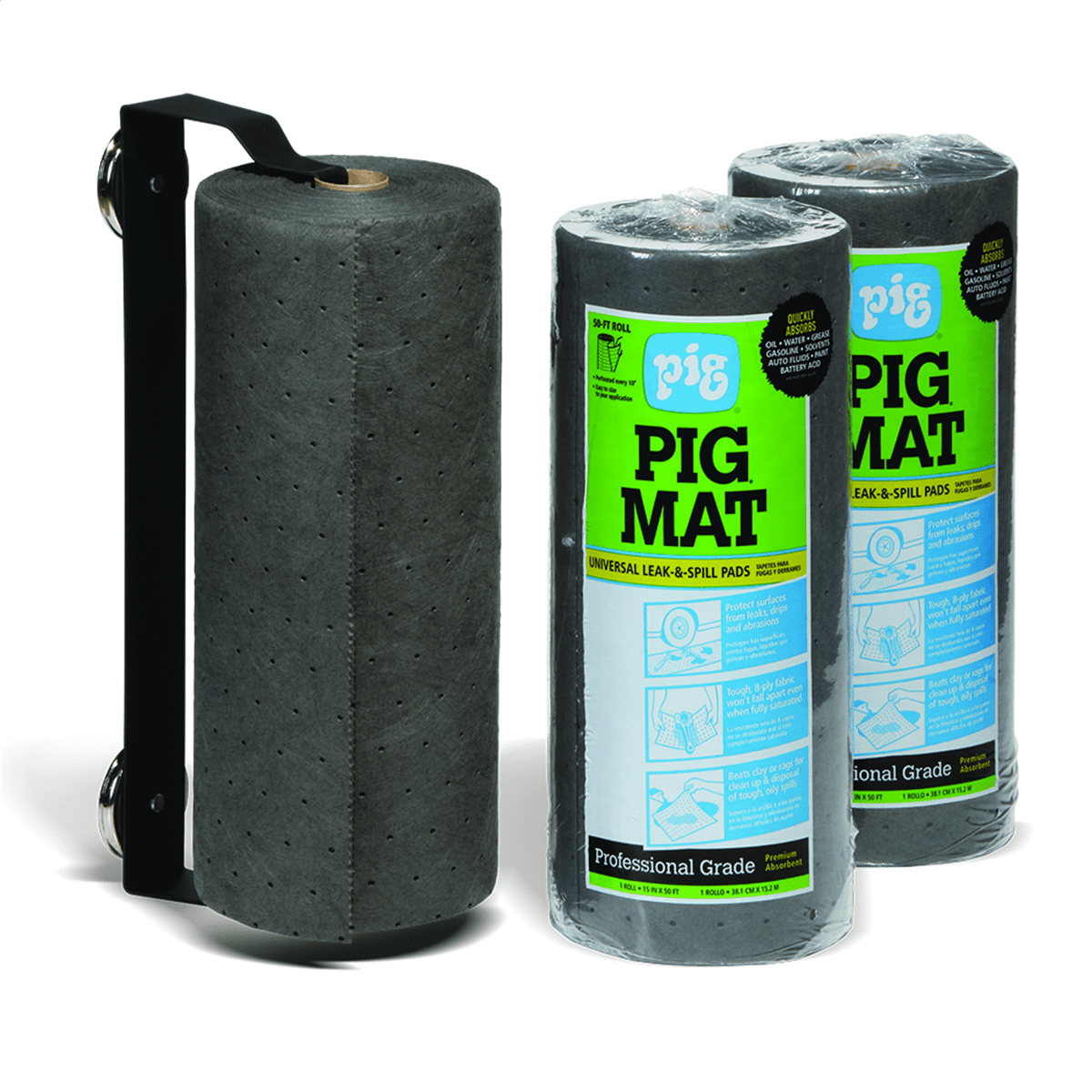 New Pig 57703 Universal Mat Plus Dispenser Combo Pack - Walmart.com