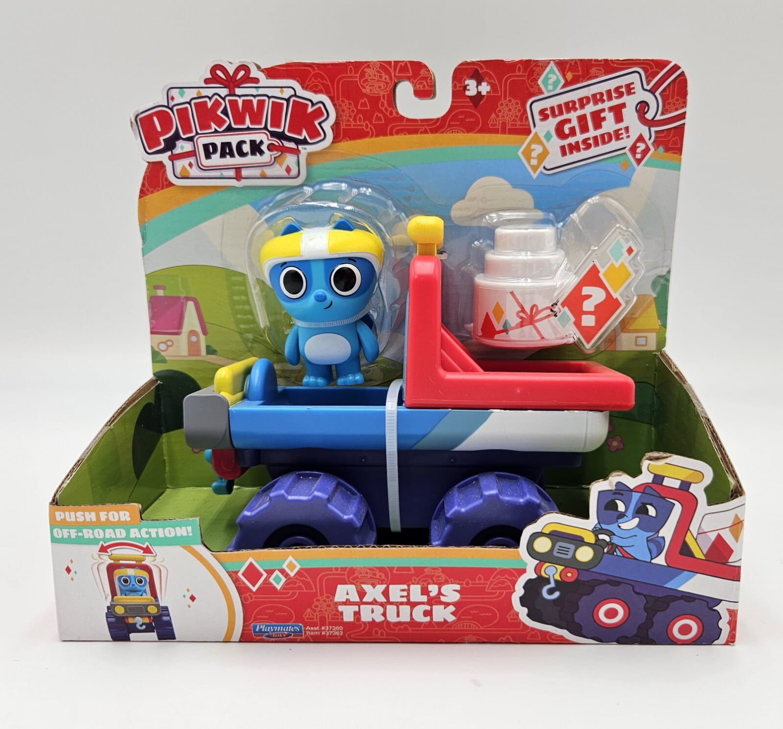 New Pikwik Pack Axel's Truck, Exclusive Off Road Axel Figure ...