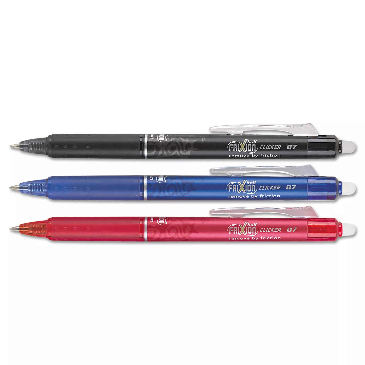 New Pilot FriXion Clicker Erasable Gel Ink Retractable Pen Assorted Ink ...