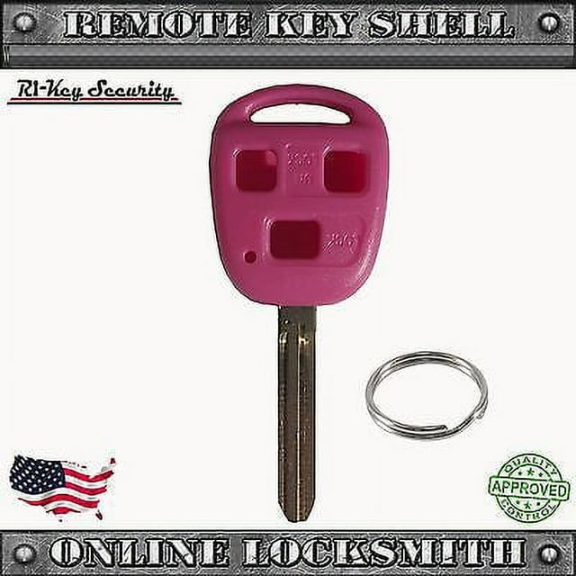 New Pink Remote Key Replacement Case Shell For Toyota FJ Cruiser & Land ...