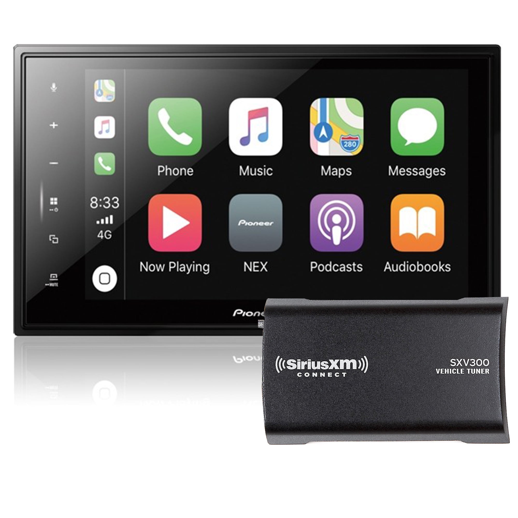 Pioneer DMH-C5500NEX 8" Modular Digital Media Unit with SiriusXM Tuner and Radio Audio - Walmart.com