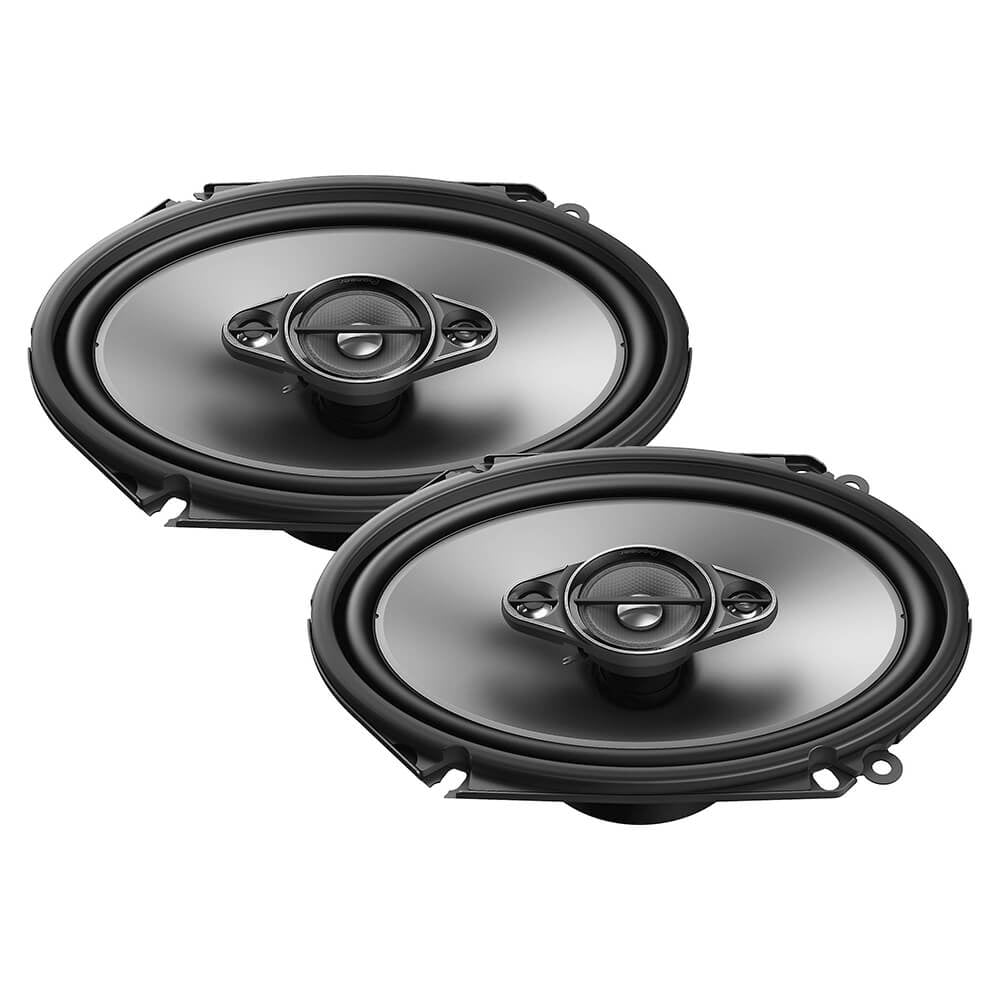 New Pioneer TS-A682F A-Series 6"x8" 4-way car speakers - Walmart.com