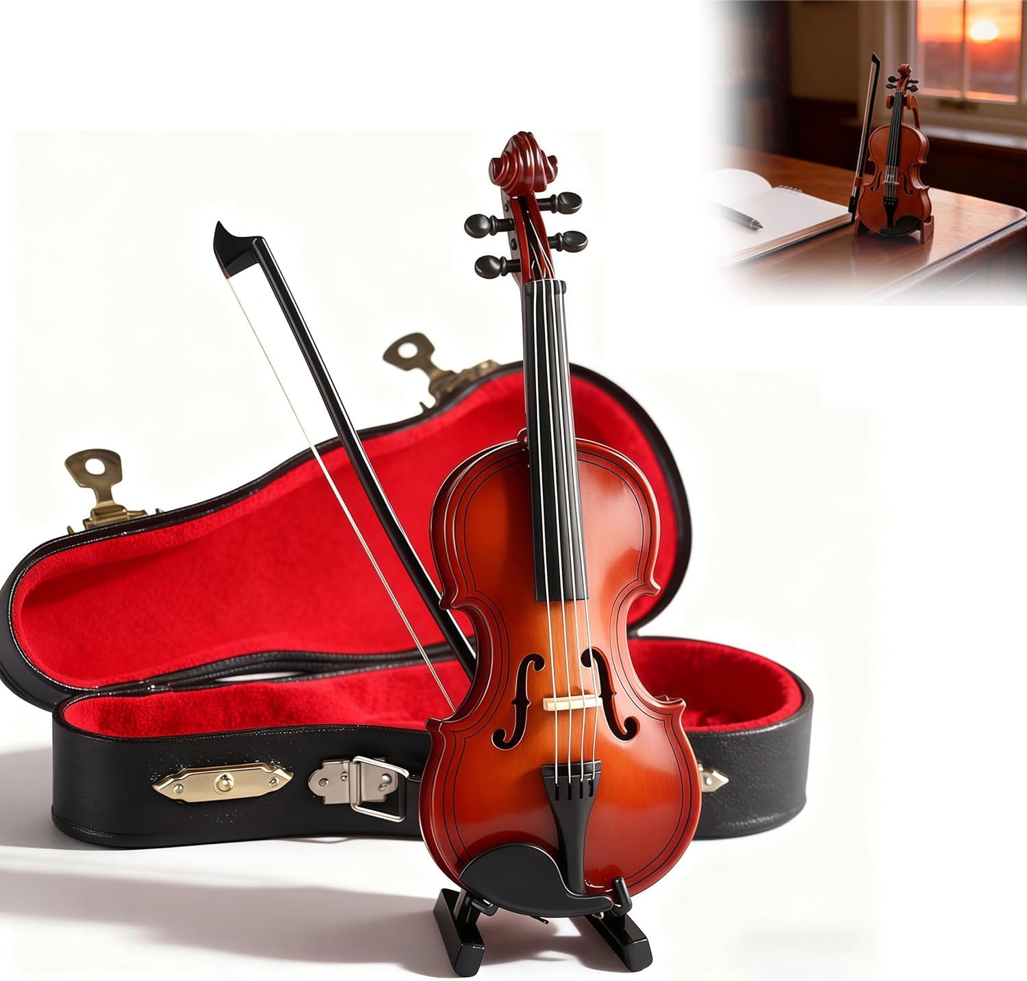 New Playable Tiny Violin Figurine, The Worlds Smallest Miniature ...