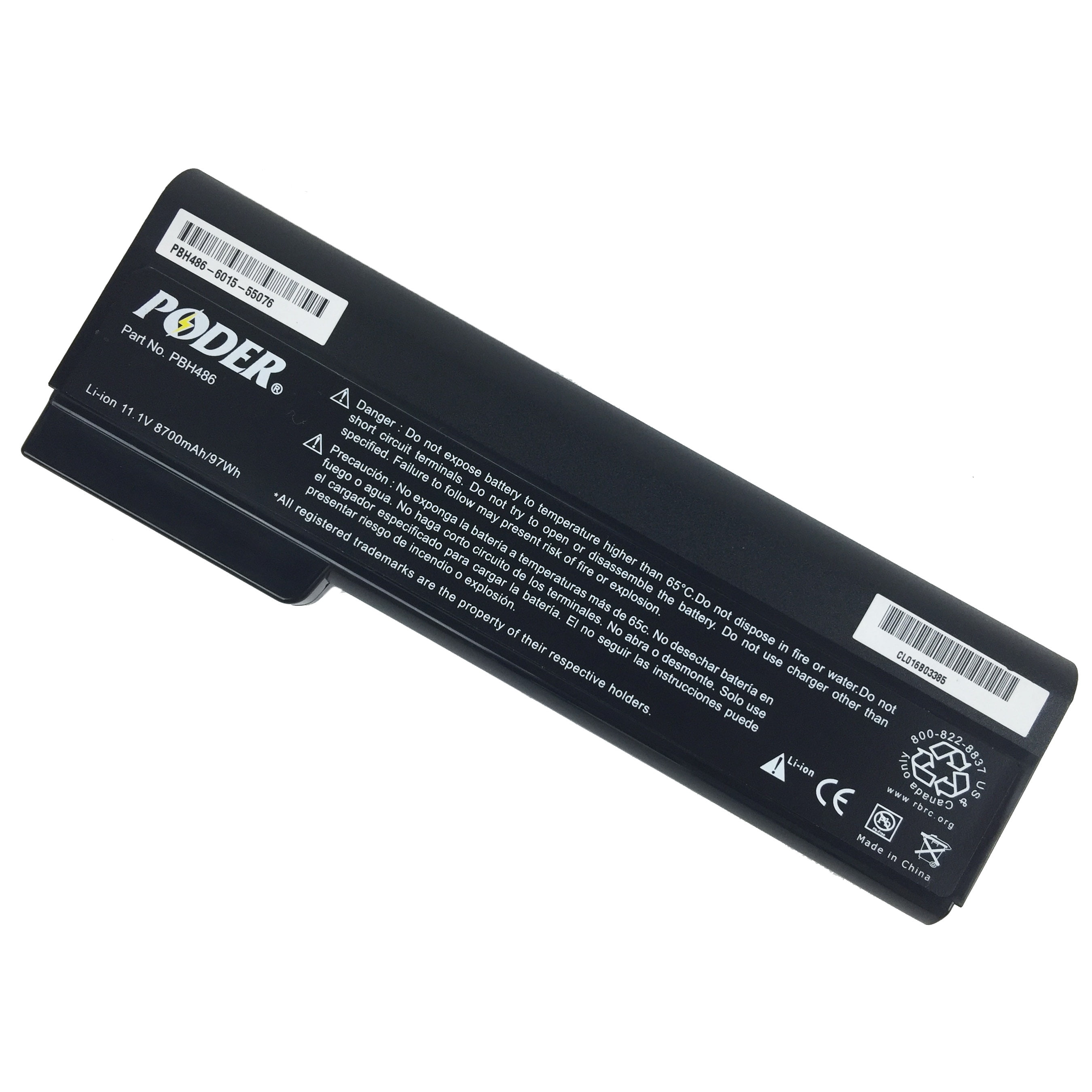 New Poder Premium High Quality 9 Cell Replacement Battery for HP ...