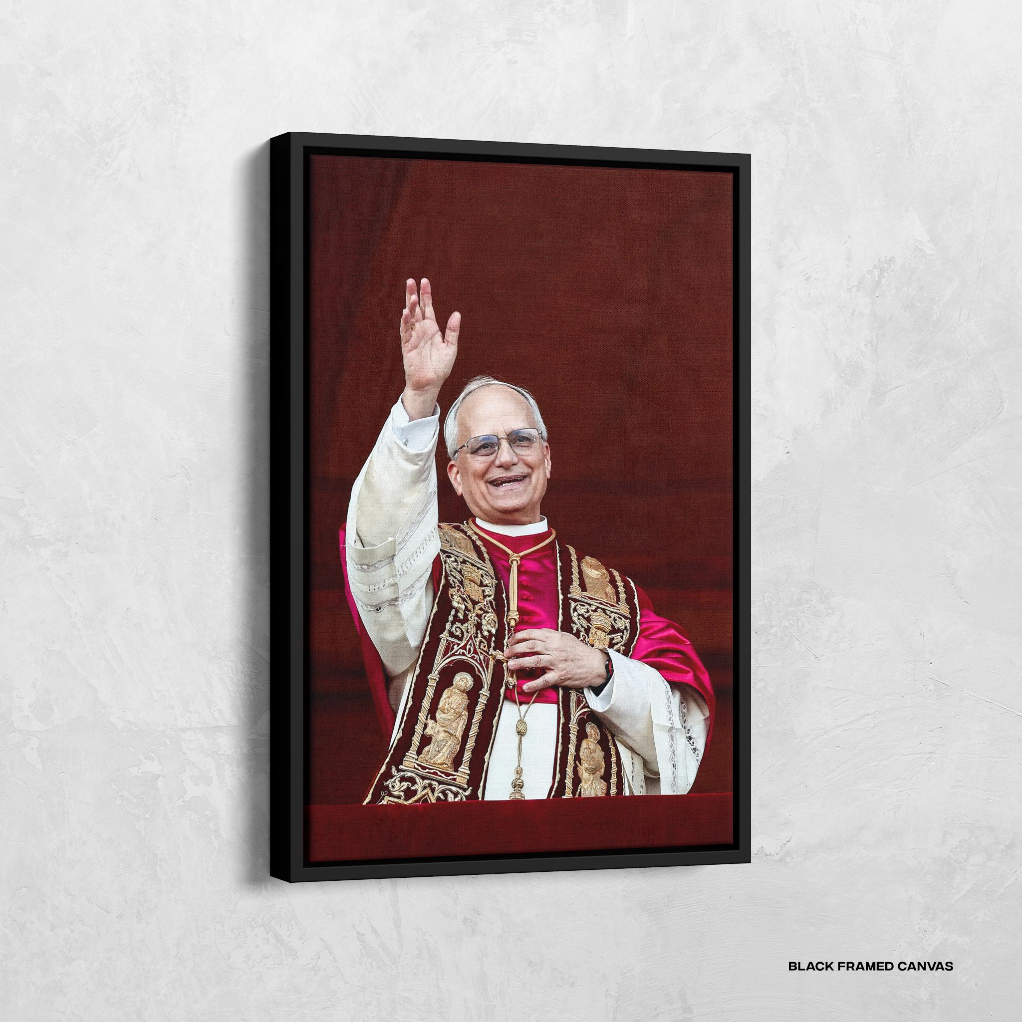 New Pope Leo XIV Poster Print, Robert Francis Prevost Canvas, Religious ...