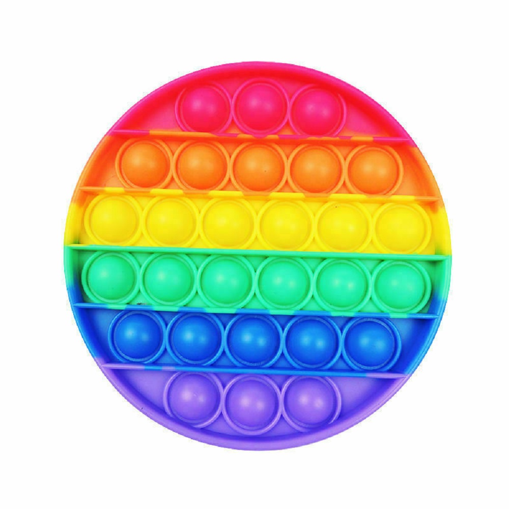 New Popit Fidget Toy Push Bubble Sensory Stress Relief Kids Family Gift ...