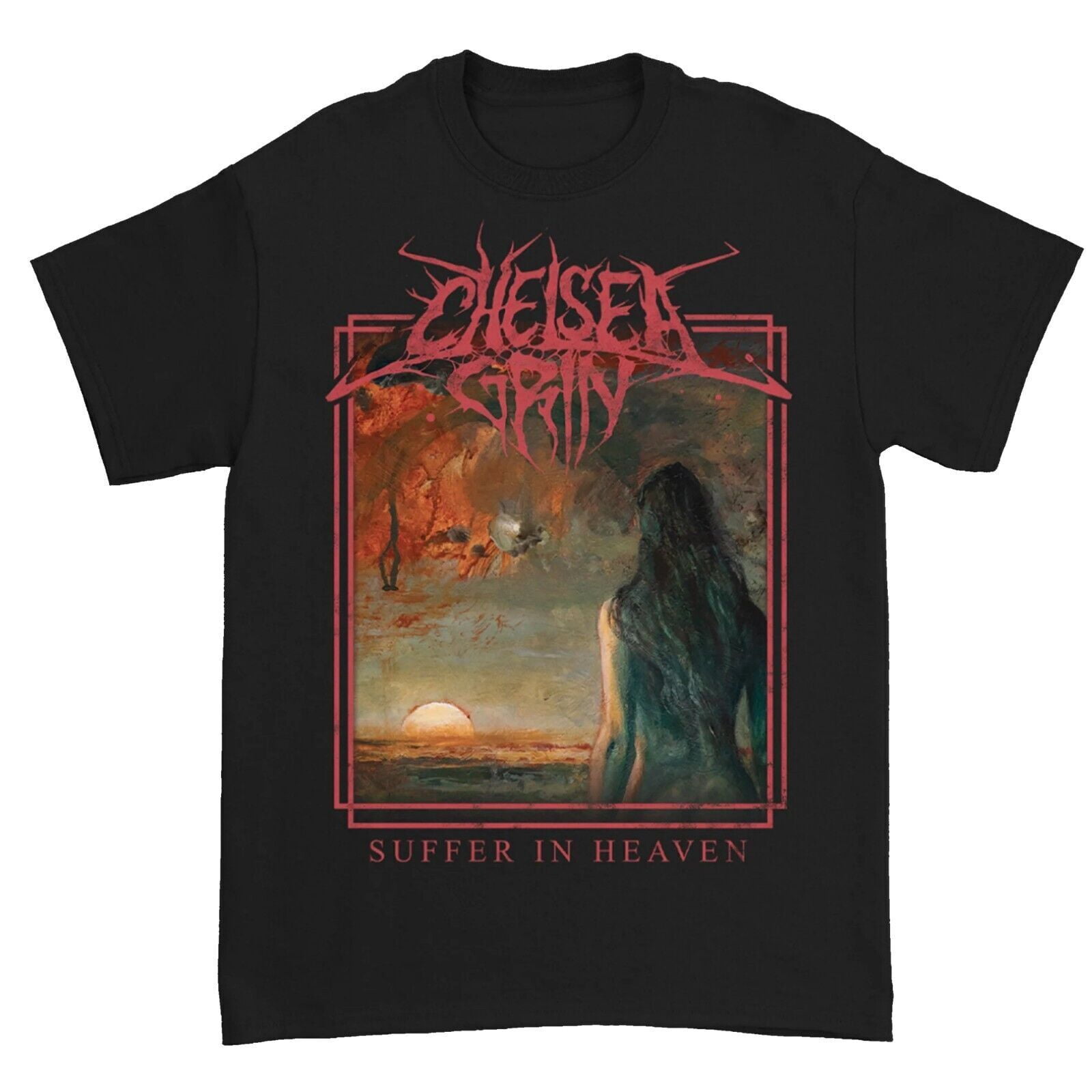 New Popular Chelsea Grin Suffer in Heaven shirt Gift For Fans Shirt ...