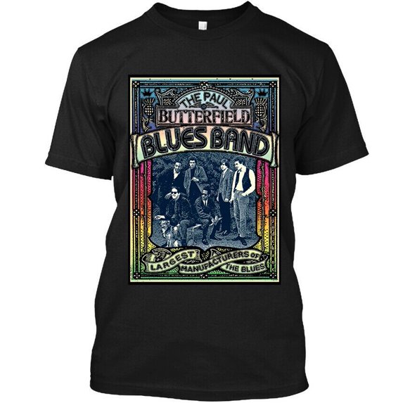 New Popular Paul Butterfield American Blues Music Graphic Classic T ...