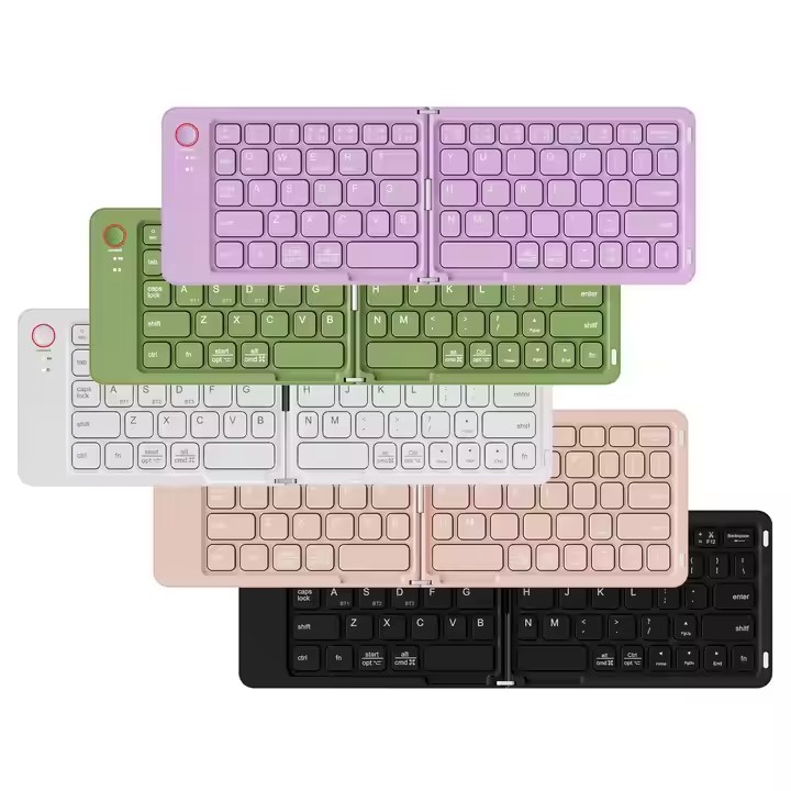 New Portable Bluetooth Folding Keyboard for IOS/Android/Windows Tablet ...