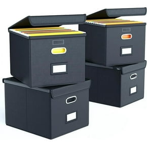 Plastic Storage File Boxes