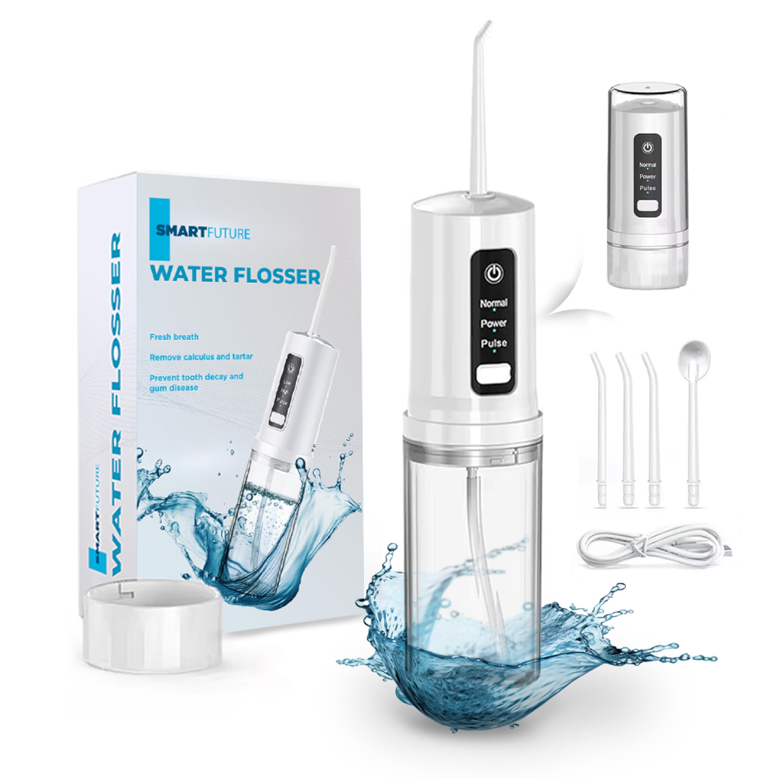 New Portable Water Flosser RRF12 | Flosser Wireless | Teeth Cleaner ...
