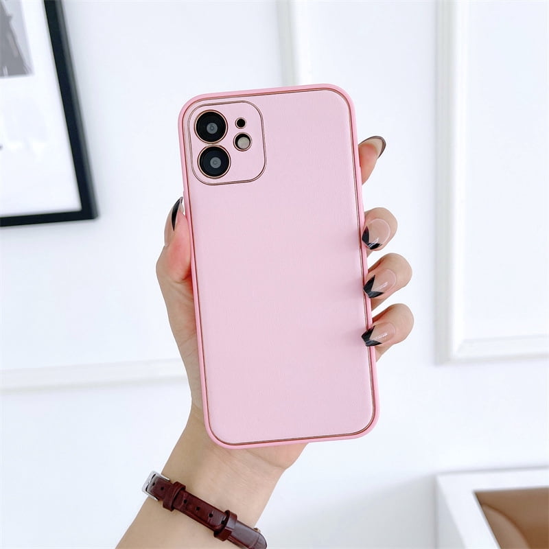 New Premium Leather 13 for iPhone12 case 14 Apple 15Promax Electroplated All-inclusive 7X Luxury ...