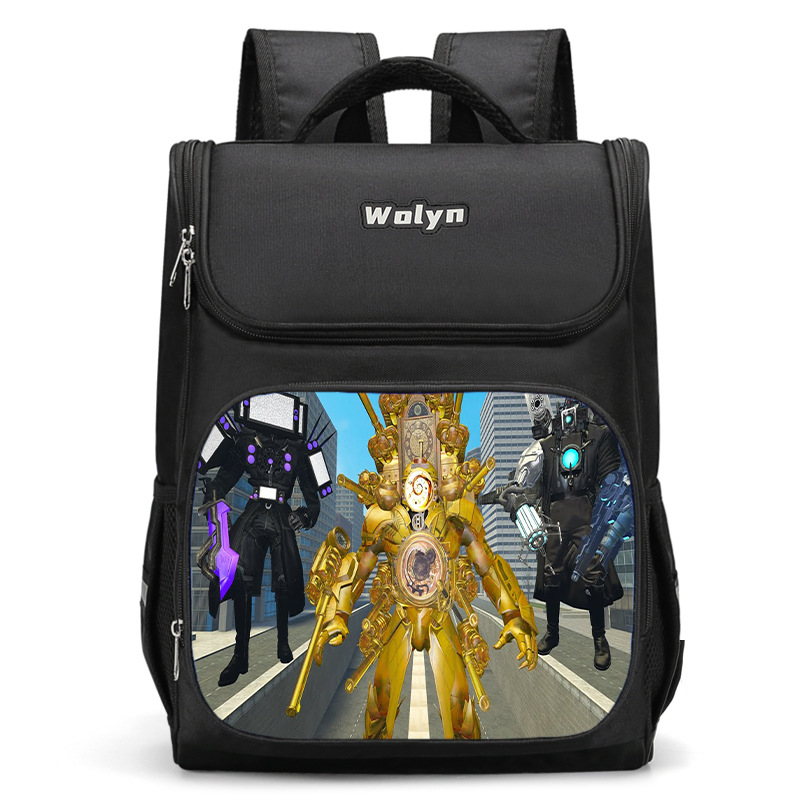 New Product 2024 Schoolbag Toilet Man War Monitor Man Clock Man TV Man ...