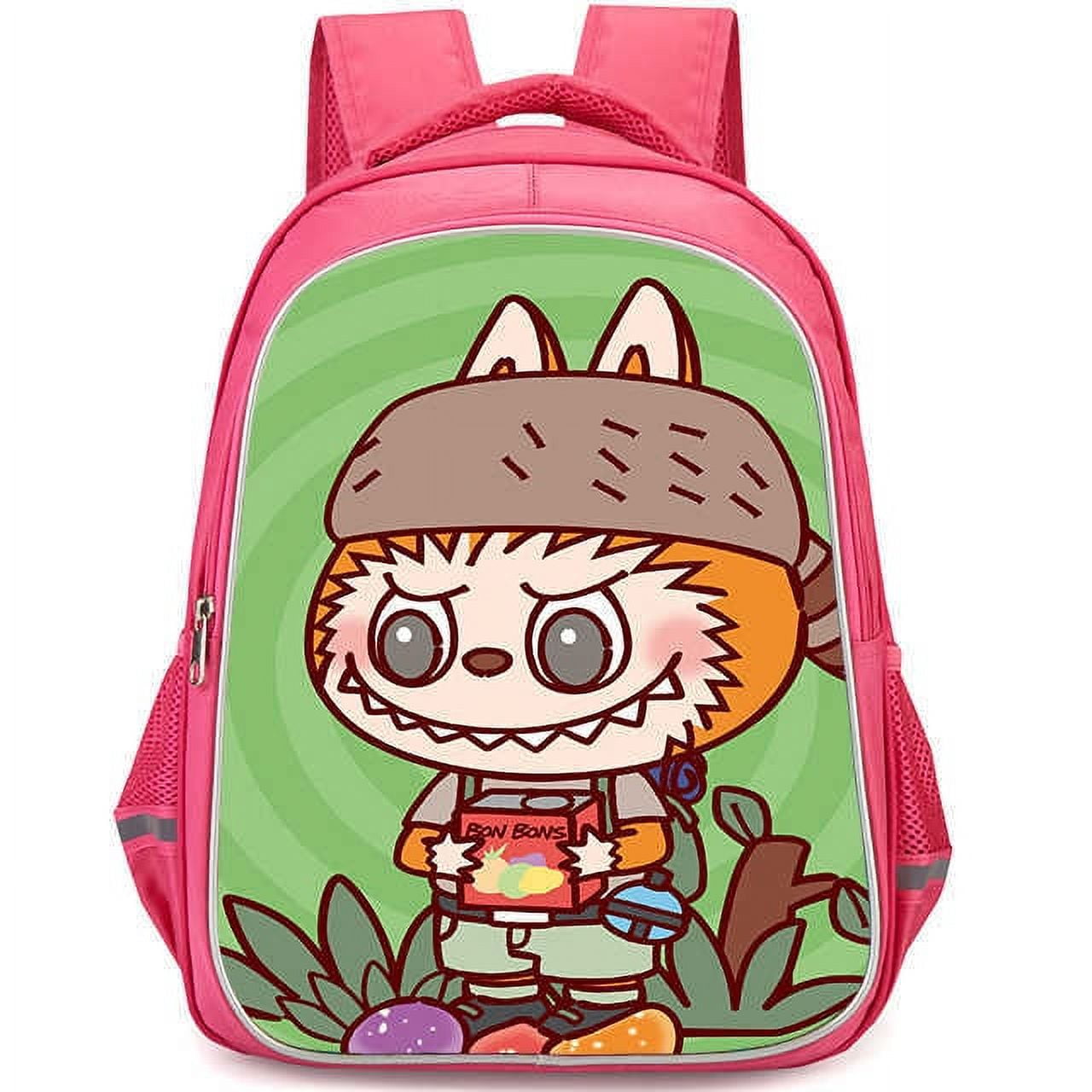 New Product 2024lapupu Student Red Schoolbag Pull Flapping Large ...