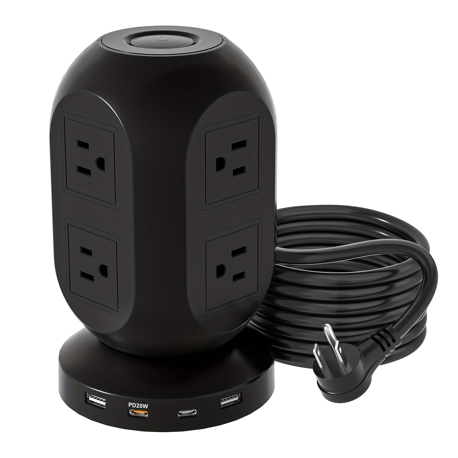 New Product: Flat Plug with USB/USB-C Ports, 8/12/16 AC Socket Power ...