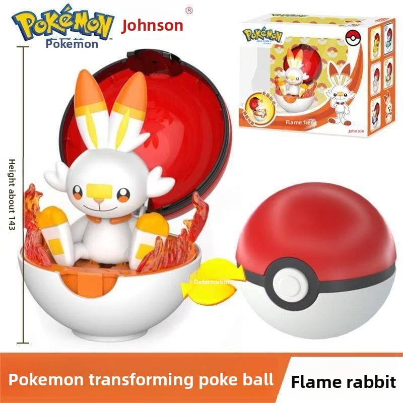 New Product Yan Rabbit Pokemon Building Blocks Toy Gift - Walmart.com