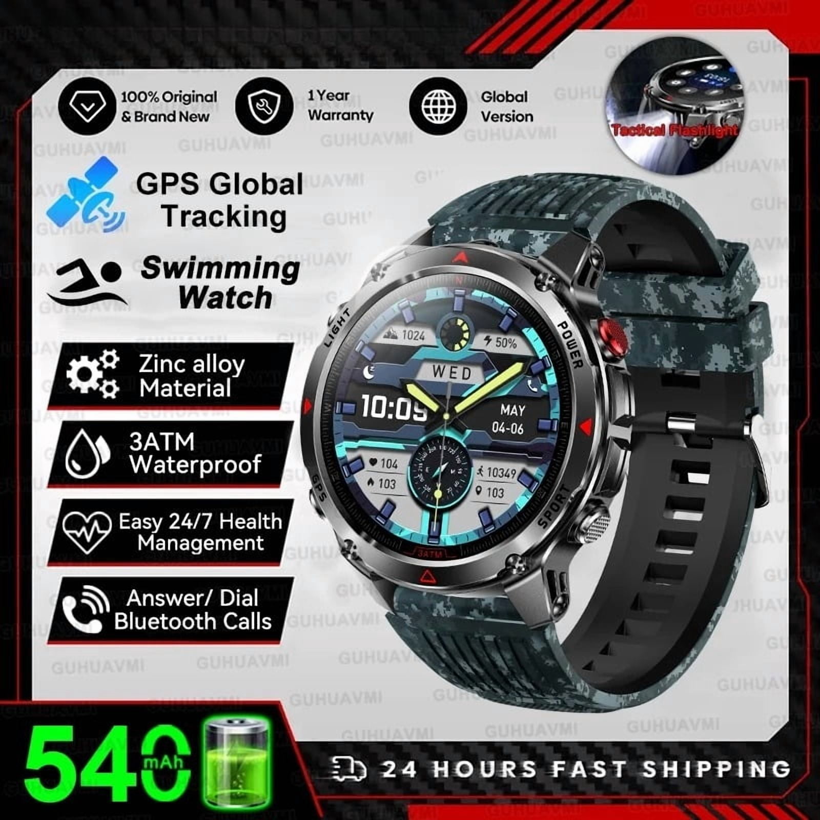 New Professional GPS Sports Smart Watch Outdoor RIDE Run GPS track Swim ...