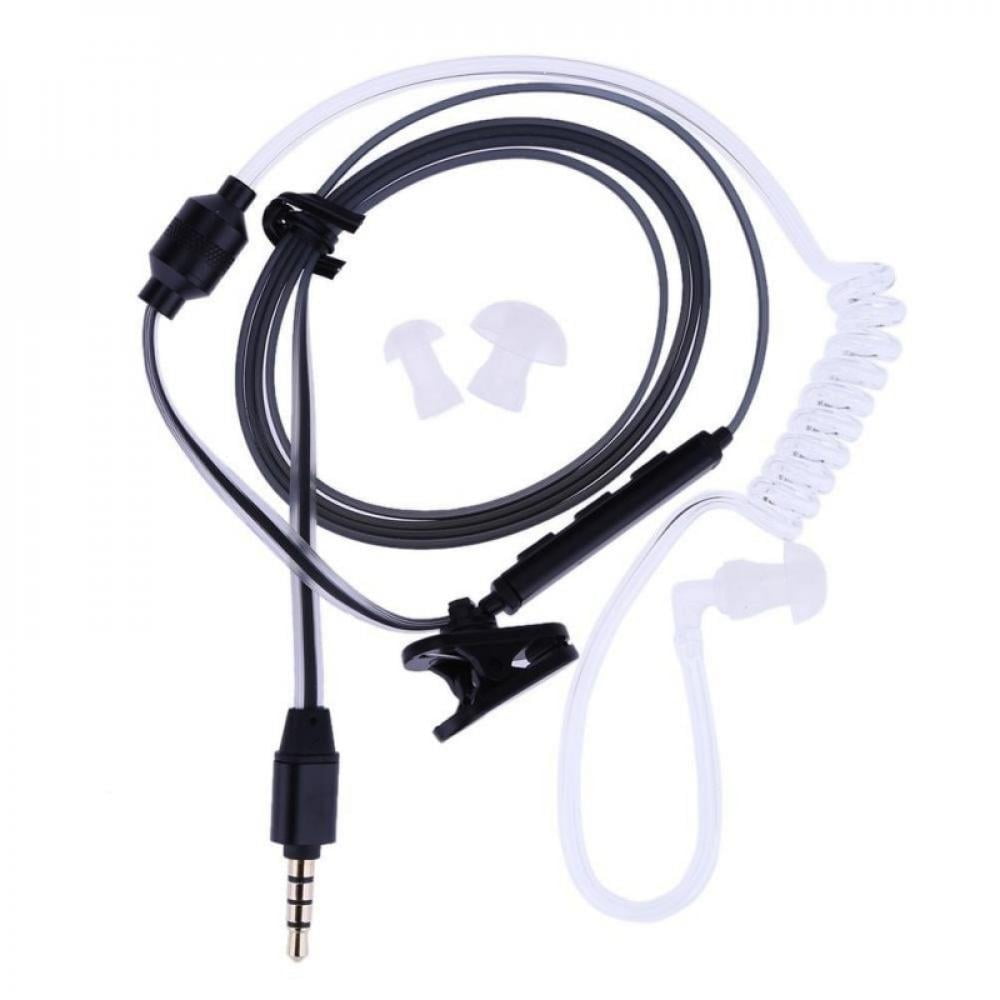 New Professional Security Headset Anti-radiation Spiral Tube Earpiece ...
