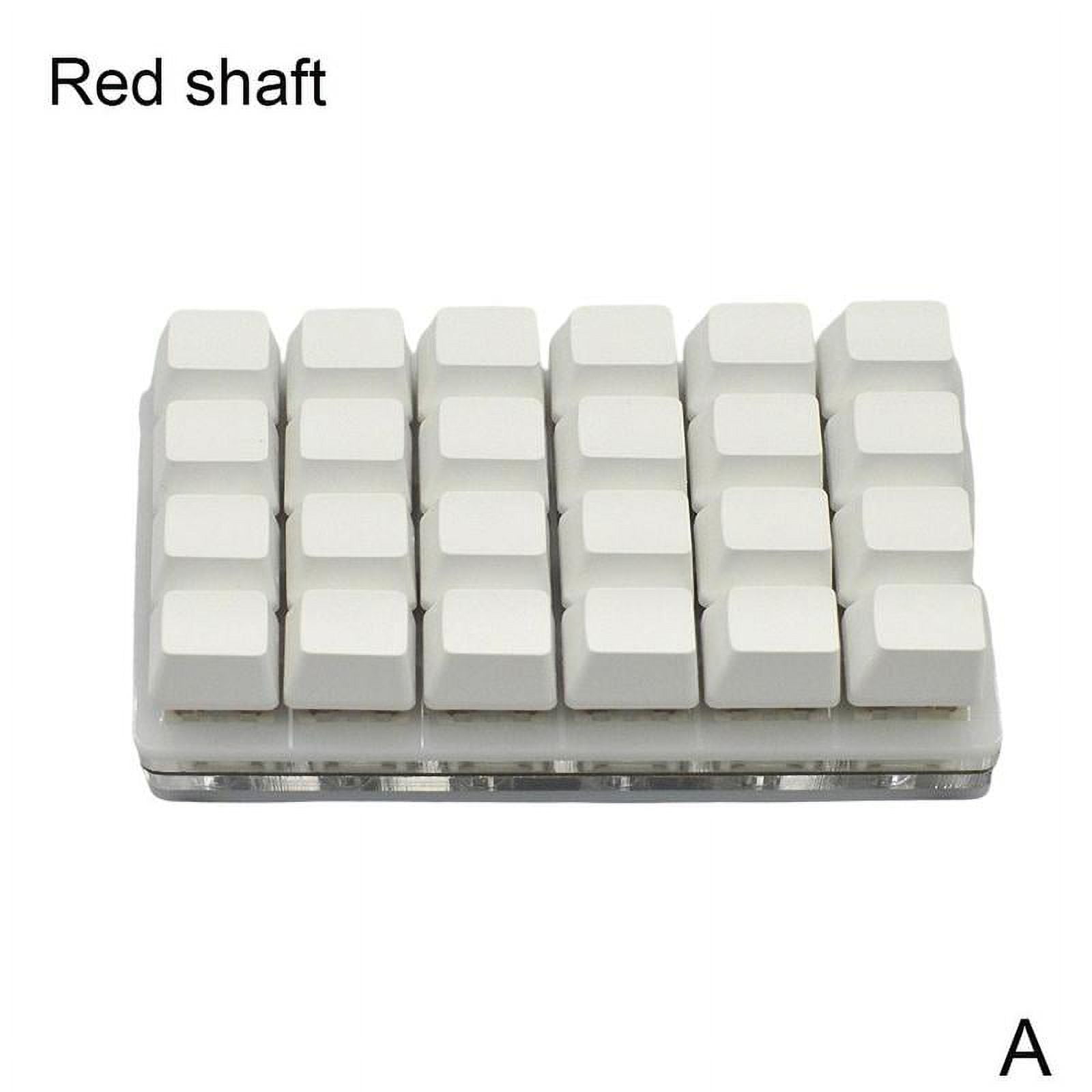 New Programmable Mechanical Keyboard 6keys Macro Keypad Green / Red Switch Diy Customize Usb ...