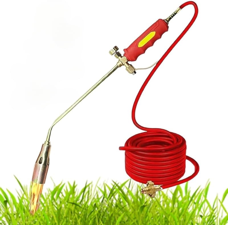 New Propane Torch Weed Burner Kit, Portable Garden Weed Burner Torch ...