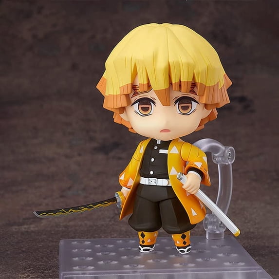 New Q Version Mini Ornaments Changeable Face Statue Tanjiro Nezuko ...