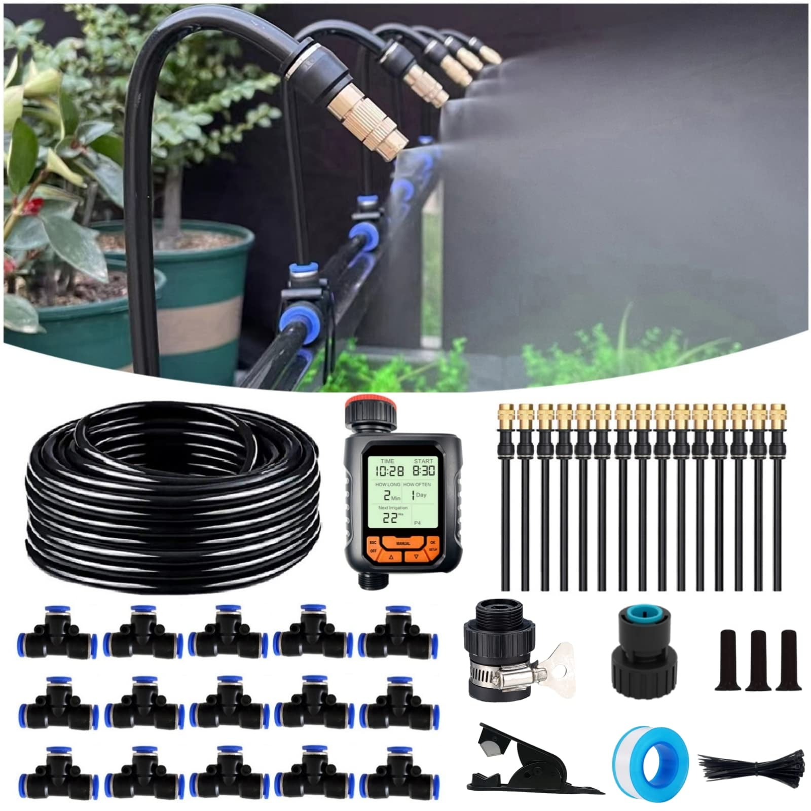 New Quick Connector Drip Irrigation Kits,Automatic Irrigation System ...