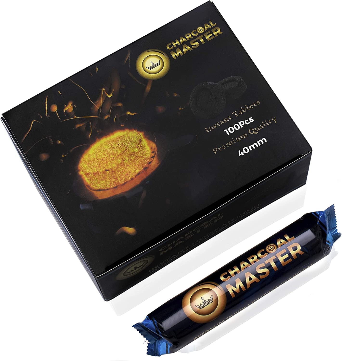 New Quick Light Charcoal by Charcoal Master – Instant Coal Disks ...