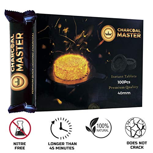 New Quick Light Charcoal by Charcoal Master – Instant Coal Disks ...