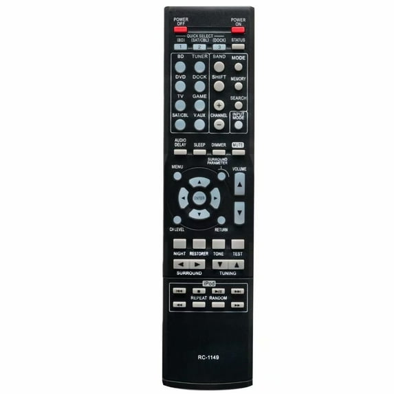 New RC-1149 Remote Control for DENON AV Receiver AVR-591 AVR-930 AVR ...