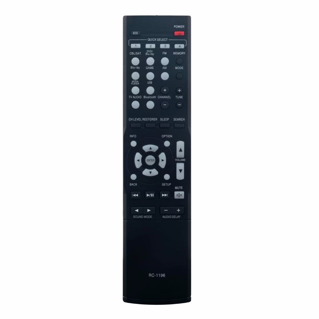 New RC-1196 remote control for DENON A/V system AVR-S500BT AVRS500BT ...