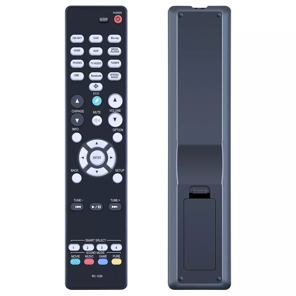 New RC-1226 Replacement Remote Control For Denon AV Receiver AVR-S640H ...