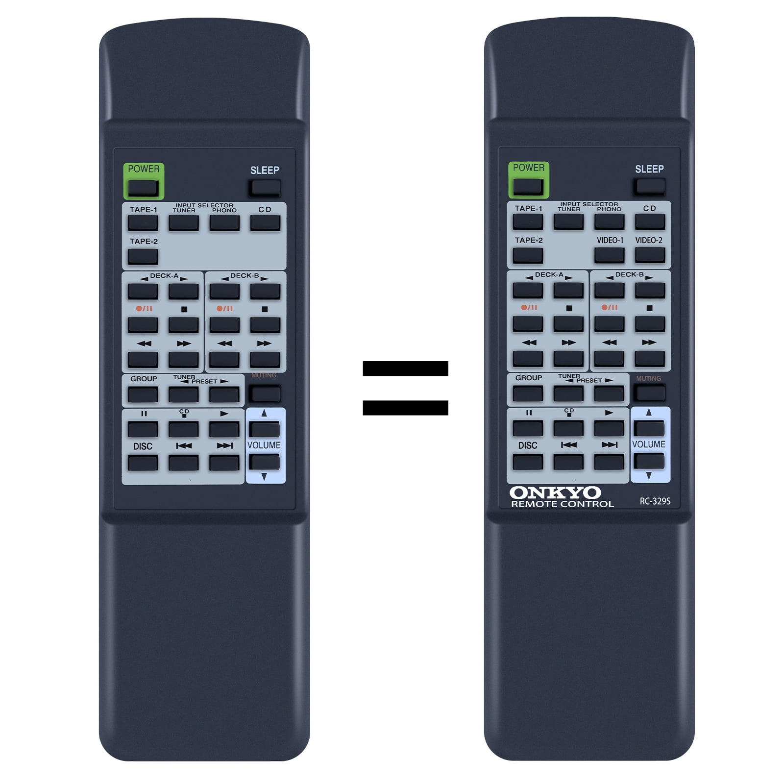 New RC-329S Replacement Remote Control For Onkyo Stereo Receiver A9310 ...