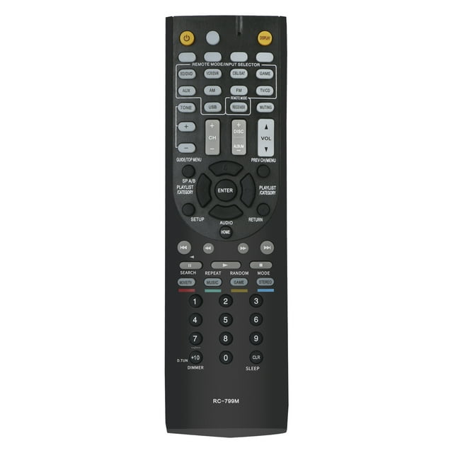 New RC-799M Remote control for ONKYO AV Receiver HT-RC330 HT-S3500 HT-R548 - Walmart.com
