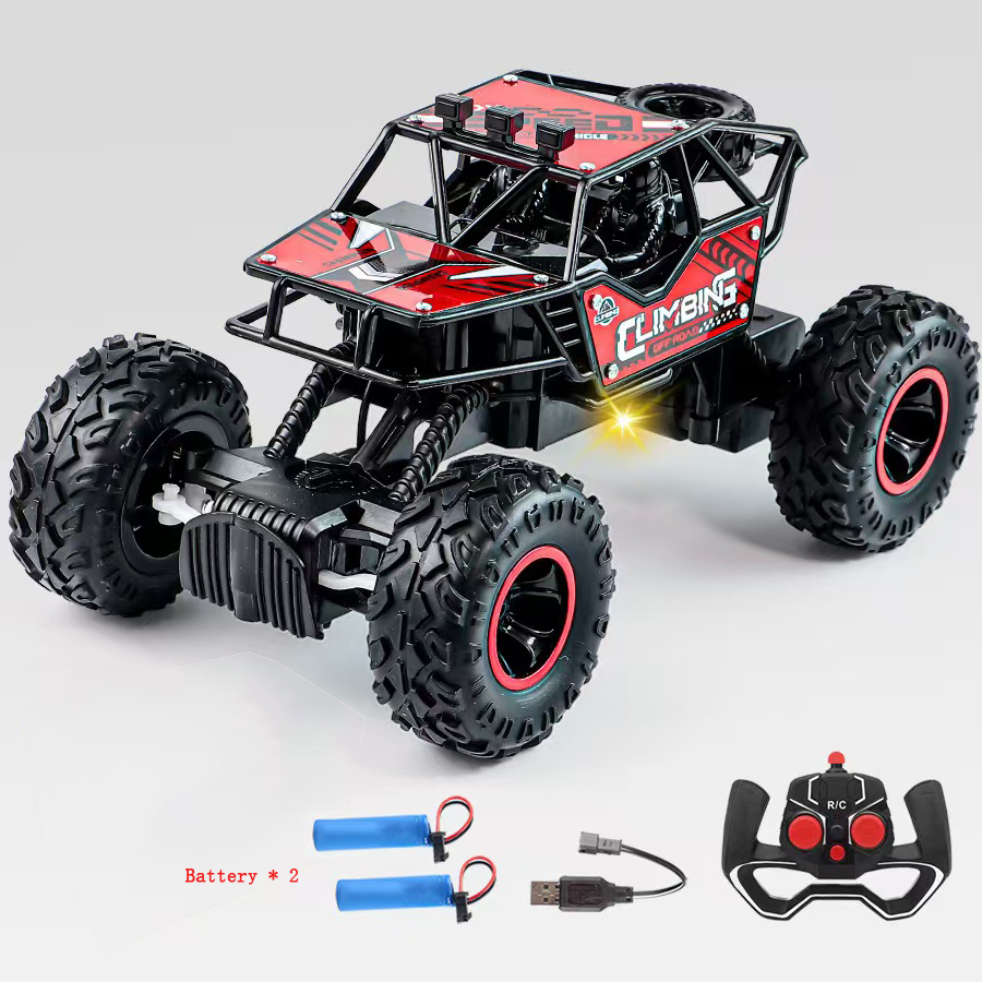 New RC Car 1:16 2WD with LED Light 2.4G 20KM/H High Speed Off-Road ...