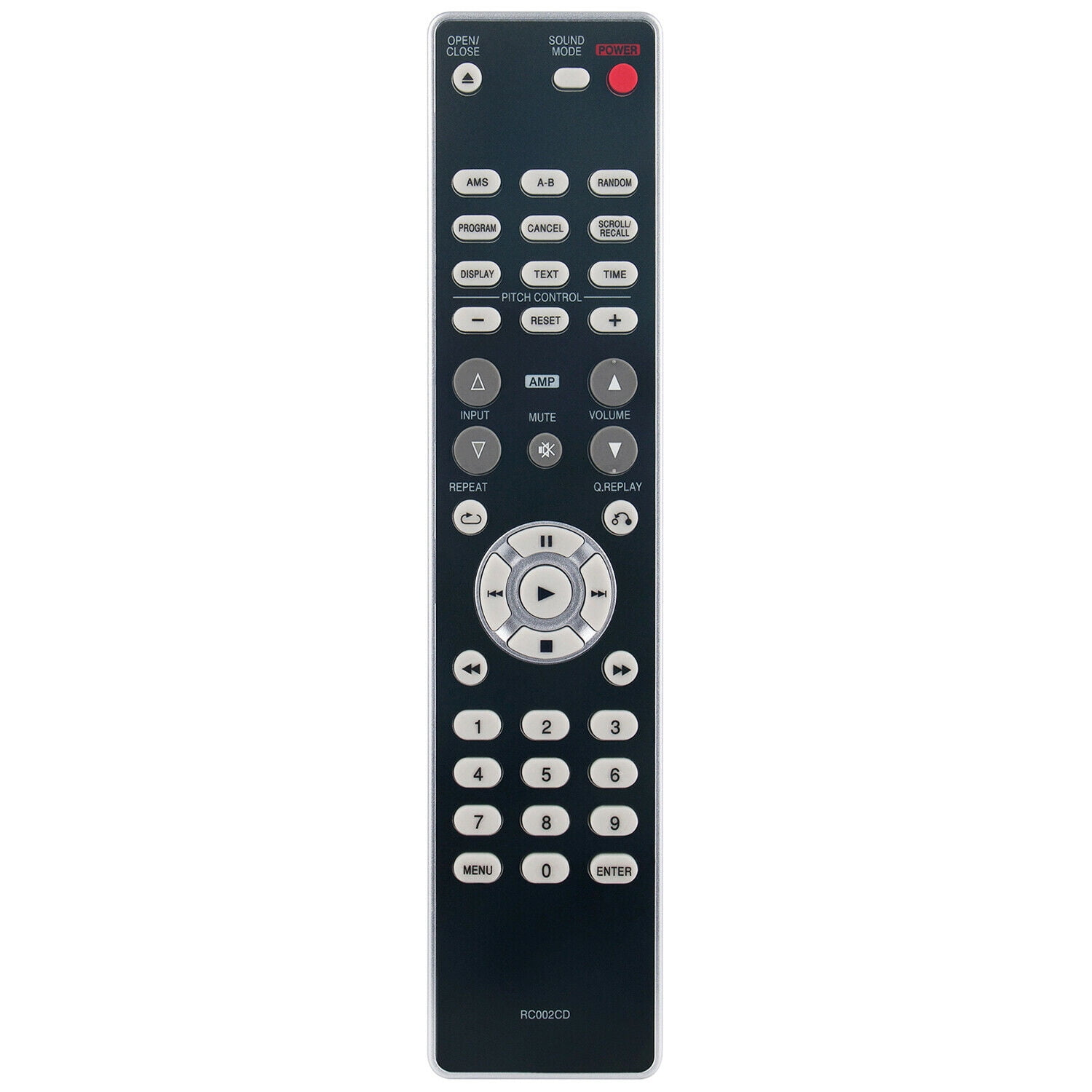 New RC002CD Replaced Remote Control Fit For Marantz CD Player CD5003 CD5004 - Walmart.com